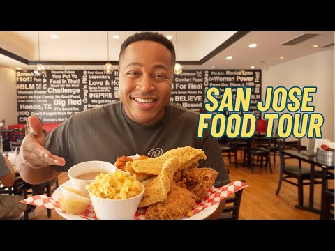 San Jose Food Tour (Jackie's Place, Back A Yard & Cali Spartan)