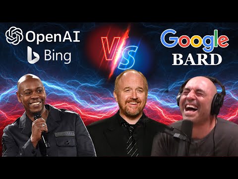 Who is funnier? ChatGPT Bing AI vs Google Bard Battle of Humor...