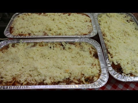 Meat and Cheese Lasagna ~ Freezer Banking ~ Bulk Cooking ~ Homemade Fast Food ~ Noreen's Kitchen
