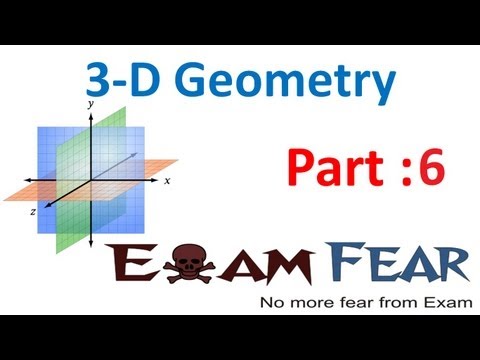 Angle between lines - Introduction to 3D Geometry Video Lecture - Class 11