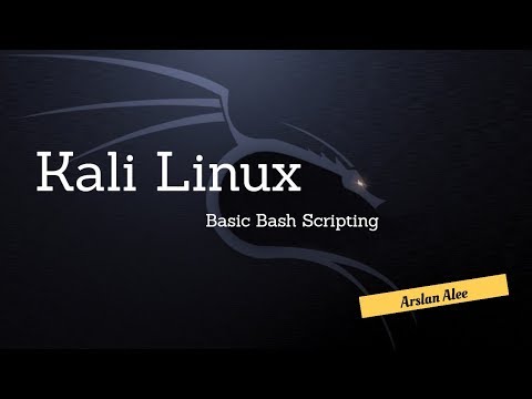 Kali Linux Hacking Course - Basic Bash Scripting Beginner lesson Linux Fundamentals Course