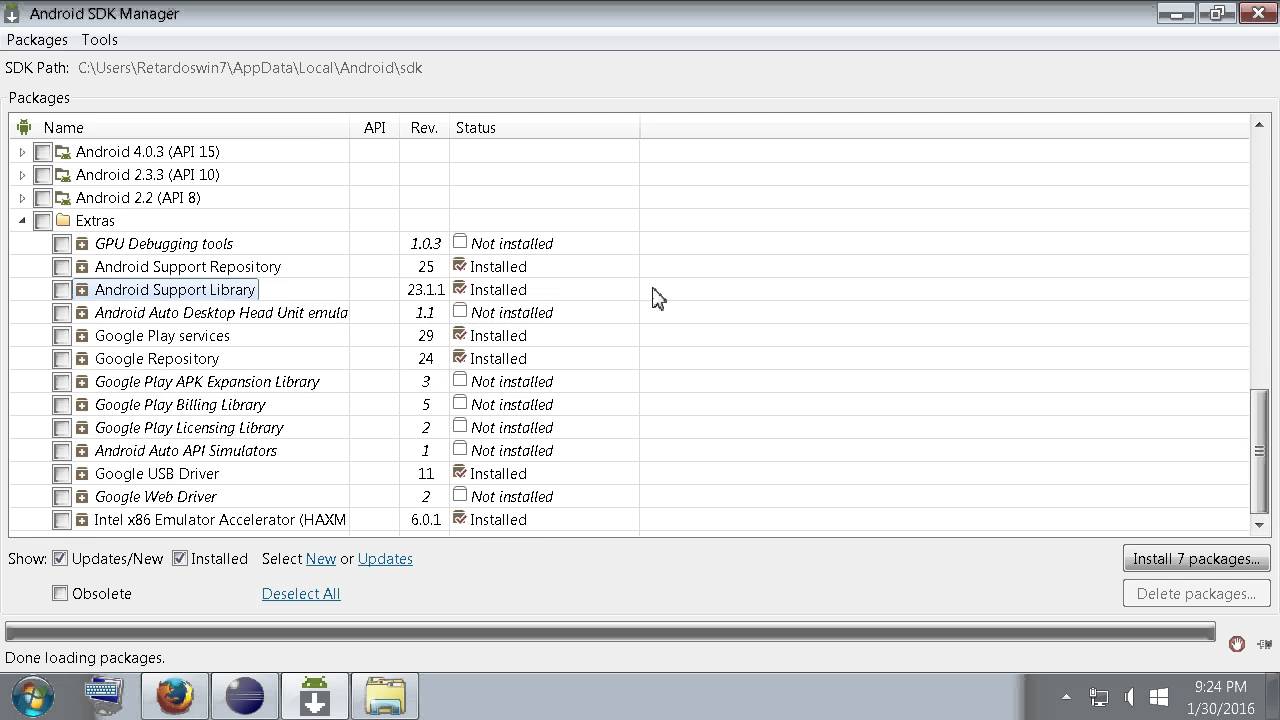 Android Eclipse ADT Trouble Shooting Errors, Setup, Can't Build Project