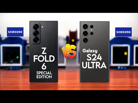 Samsung Galaxy Z Fold 6 Special Edition vs Samsung Galaxy S24 Ultra