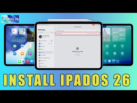 Download & Install iPadOS 26 Developer Beta on iPad