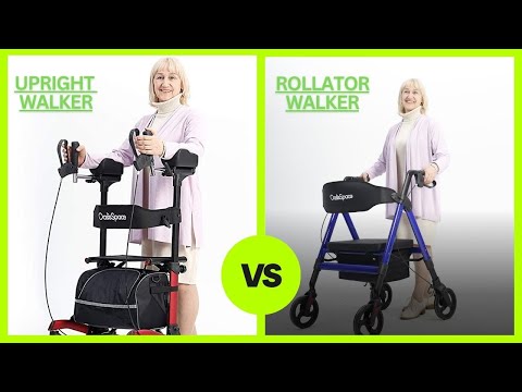 Upright Walker vs. Rollator Walker: Which is the Best Choice for You?