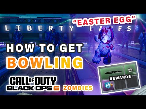 How to Unlock SECRET Bowling Easter Egg in Zombies | Liberty Falls ► Call of Duty: Black Ops 6