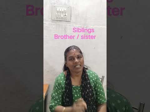 what is a sibling?#phonics world Gomathy #trending #tamil shorts #shorts feed