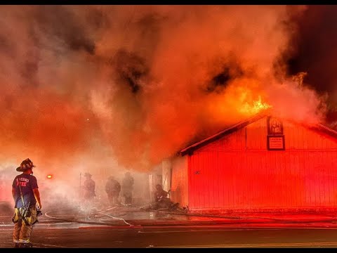 Fire at vacant church in central Fresno, CA