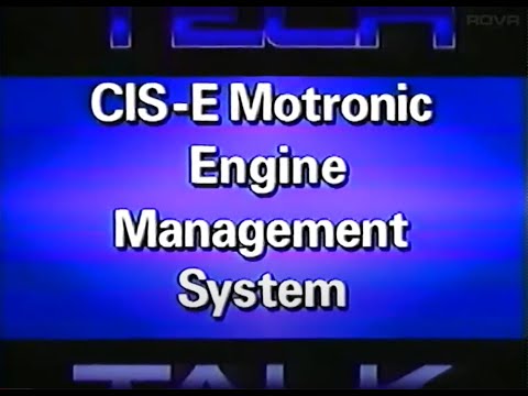 Volkswagen (US) - Tech Talk 229 - CIS-E Motronic - Engine Management System - Engine Settings (1990)