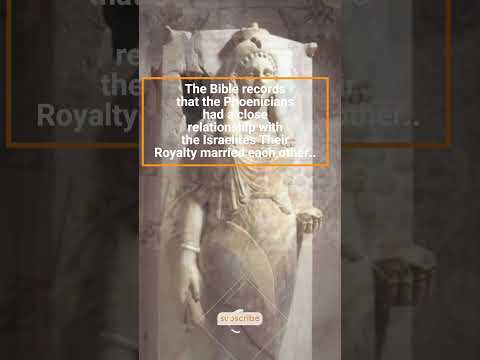 Who Were the Phoenicians as per Bible ? #shortsfeed #shorts #phonecians #biblehistory  #history