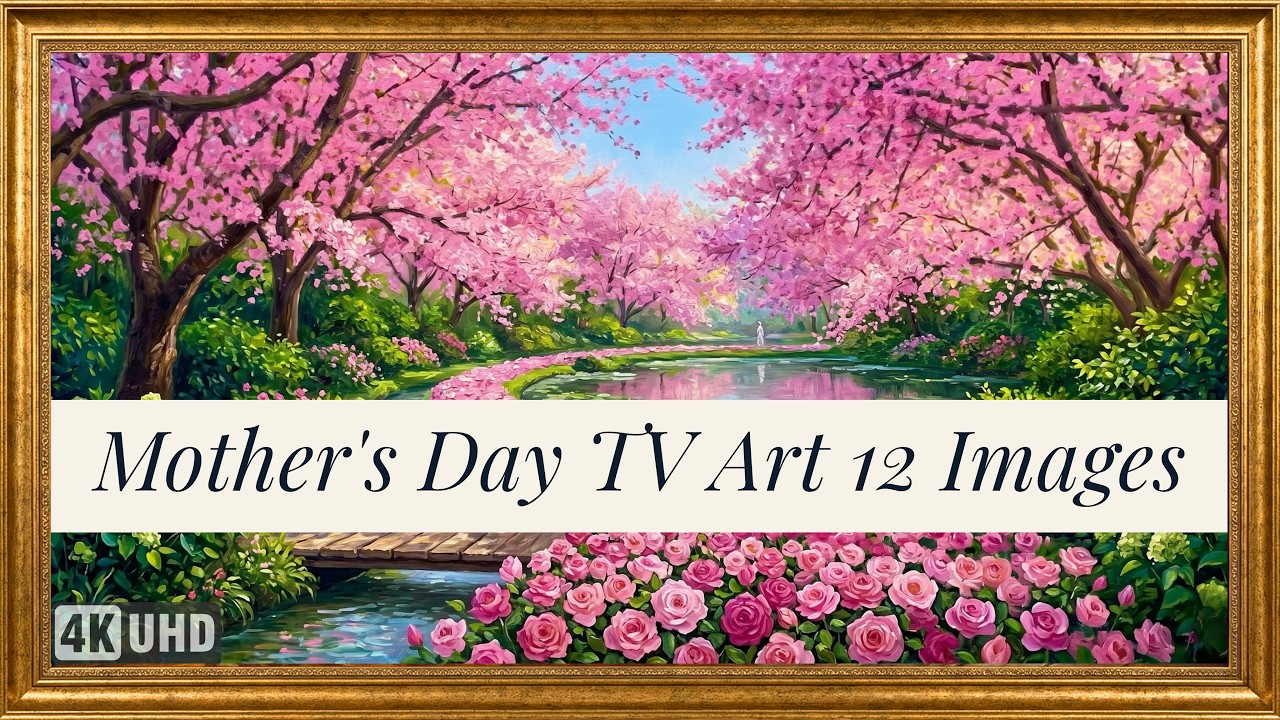 12 Exquisite Oil Paintings to Celebrate Mother's Day | 4K Ultra HD