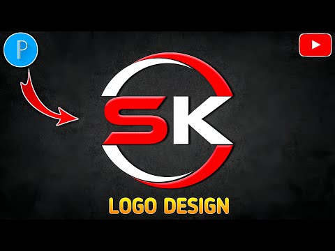 SK Logo Design Kaise Banaye | How To Make Logo Design Full Tutorial | Logo Kaise Banaye Pixellabe