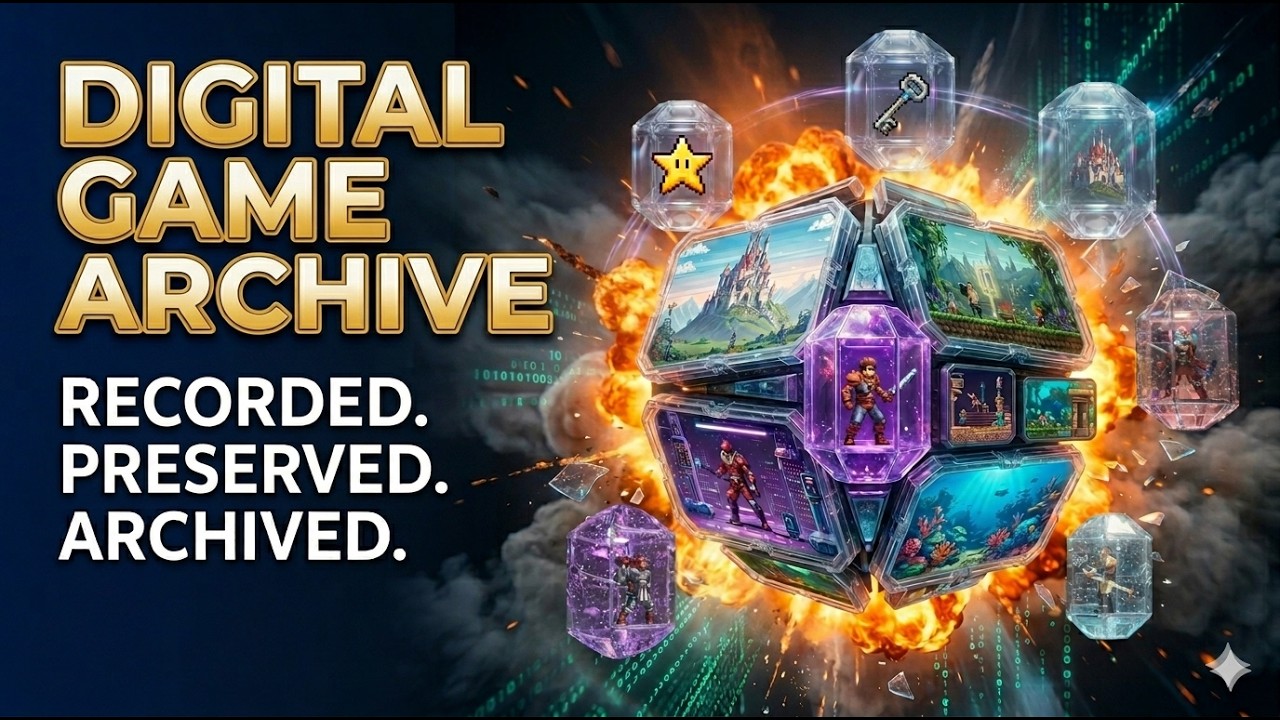 ARCHIVE_INITIATION // PROJECT: DIGITAL GAME ARCHIVE
