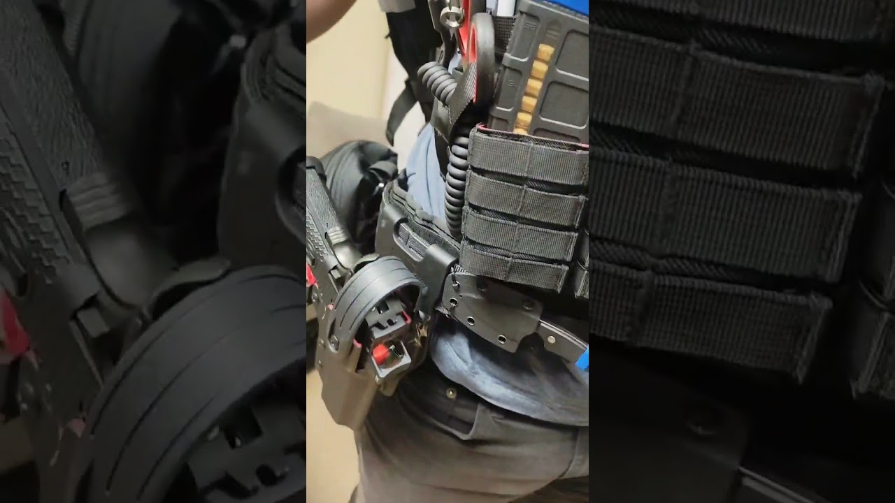 Full Tactical Plate Carrier Setup