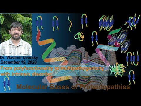 Dr. Vladimir Uversky (December 19, 2020) - ZOOMinar on "Proteinopathy"