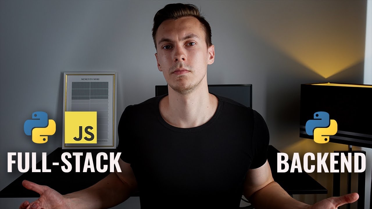 Should You Become a Backend Python Web Developer or a Full-Stack