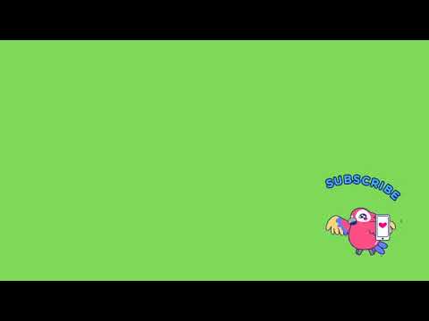 Free GREENSCREEN Background | Subscribe Button Logo | NO Copyright