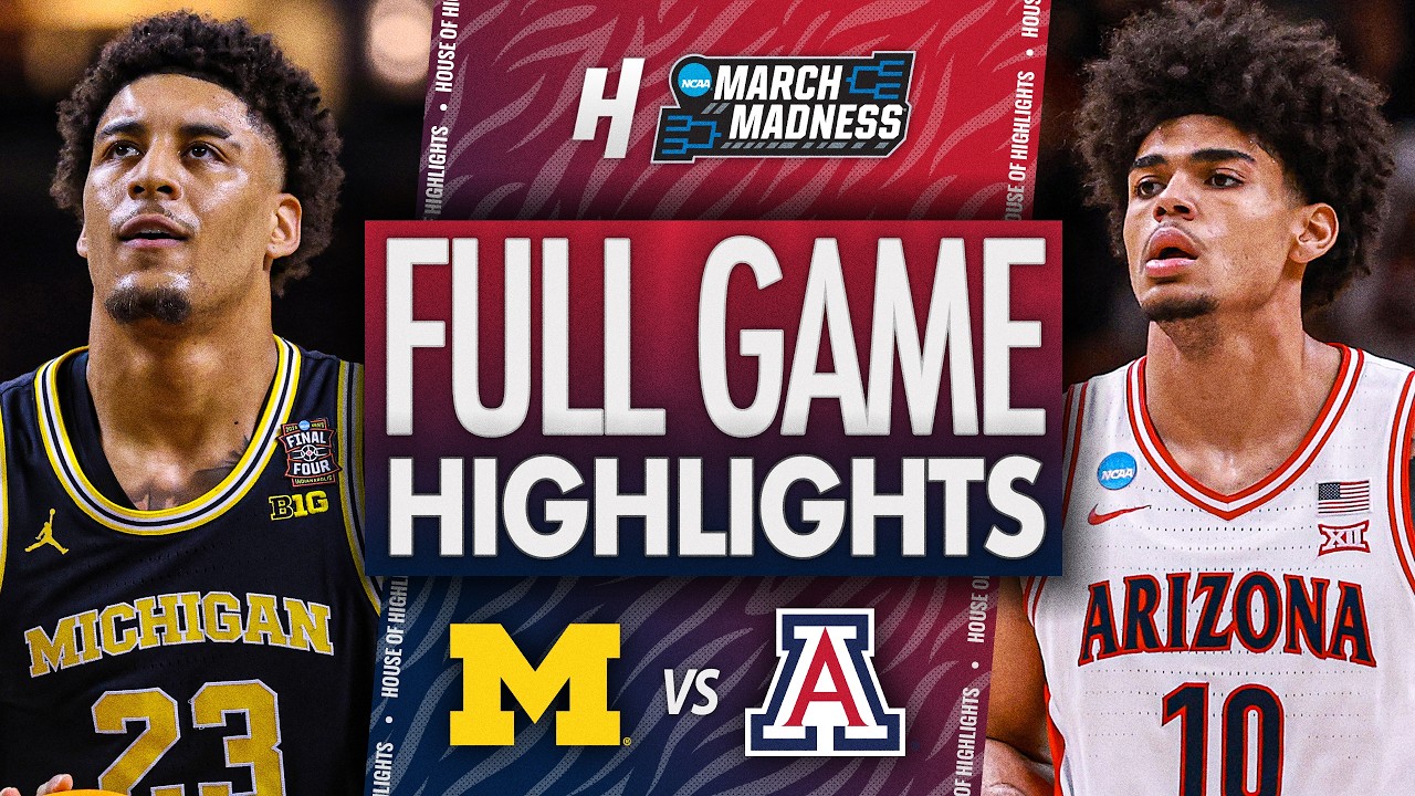 Michigan vs Arizona - FULL GAME HIGHLIGHTS 🔥 Final Four | NCAA March Madness 2026