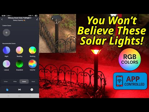 Smart Solar Lights That Actually Work! | XMCOSY+ App Controlled Outdoor Lights Review