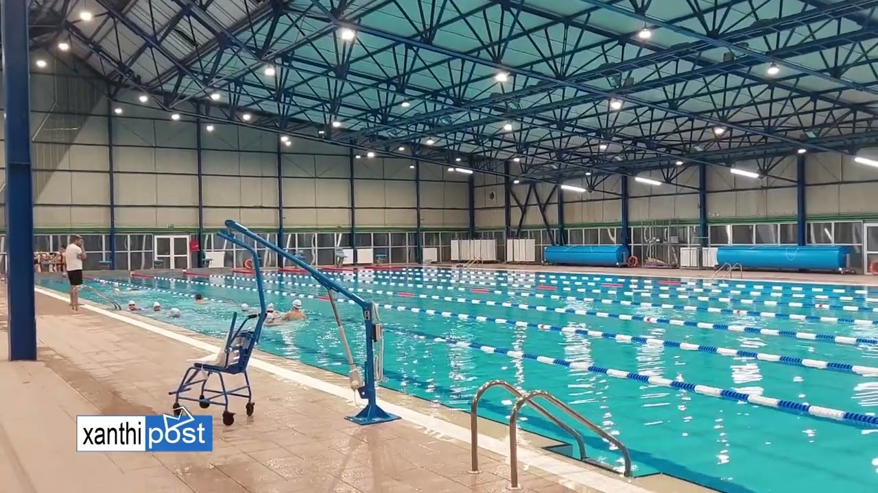 Τα Δημοτικά Σχολεία στο Κολυμβητήριο Ξάνθης, στο πλαίσιο του μαθήματος ...