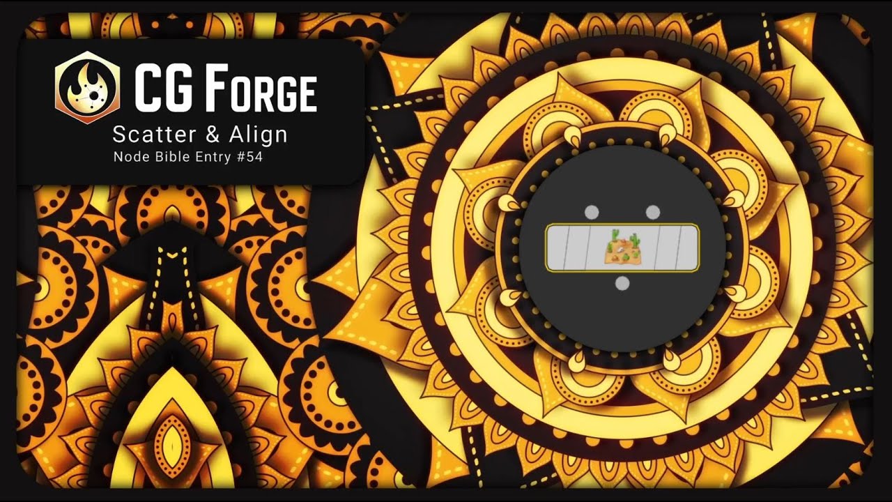 Houdini | The Scatter Align SOP | Node Bible Quick Tip