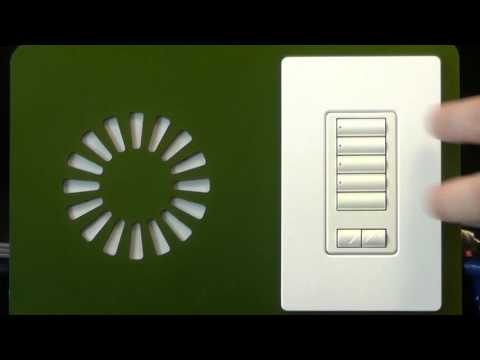 Keypad Scene Programming on a GRAFIK Eye QS