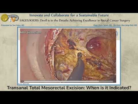Transanal Total Mesorectal Excision: When is it Indicated?