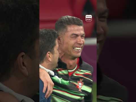 Cristiano Ronaldo in TEARS as Portugal win another international trophy ????????????#UNL #NationsLeague