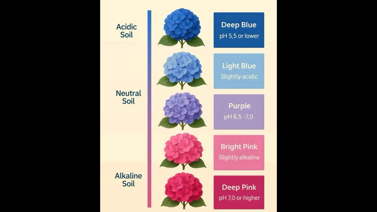 Soil pH colour chart #agriculture
