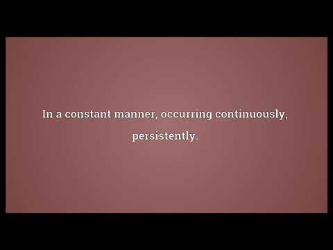 Constantly Meaning