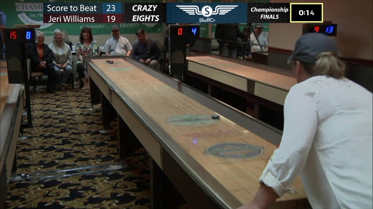 Shuffleboard On The Ocho