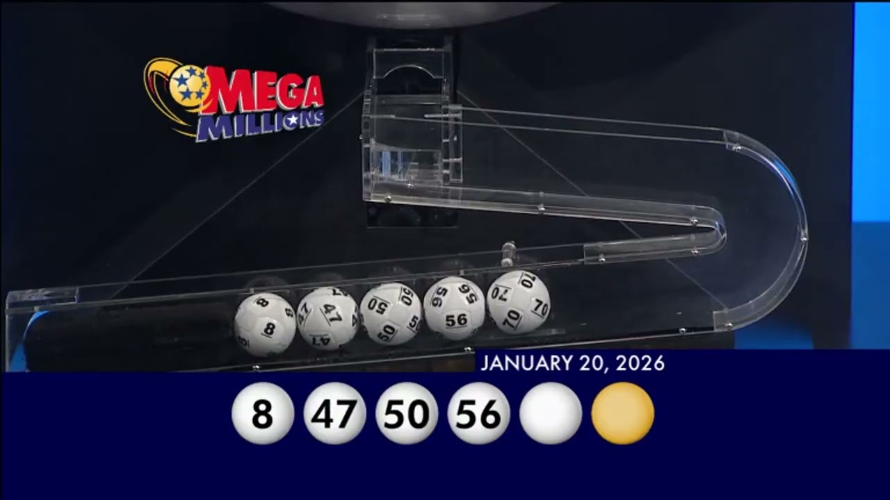 Mega Millions Drawing 01-20-2026