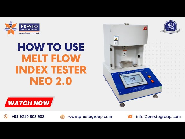 Plastic Testing Instruments - Melt Flow Index Tester Manufacturer from ...