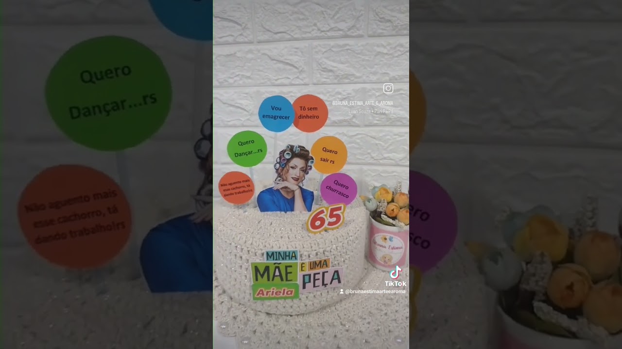topo de bolo com frases especiais ☺️