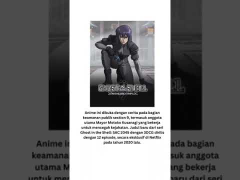 Rekomendasi Anime Terbaik Sepanjang Masa, Wajib Nonton!#ghostintheshell #faktamenarik #shorst