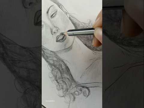 shalom Harlow ✨ #fashion #shalomharlow #makeup #sketch #fyp