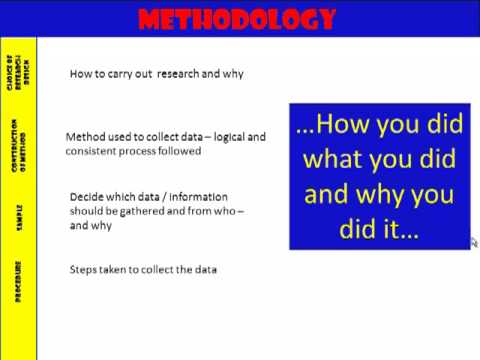 Basic Research Methodology Overview