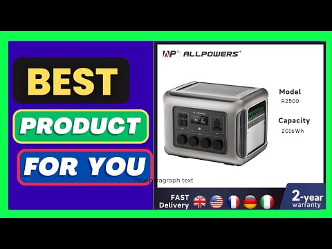 ALLPOWERS R2500 Portable Power Station