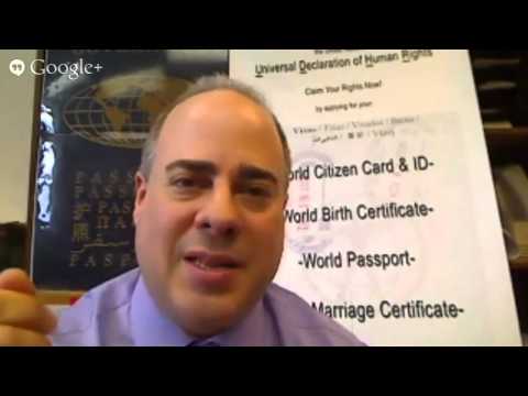 World Passport -- Issuance and Usage