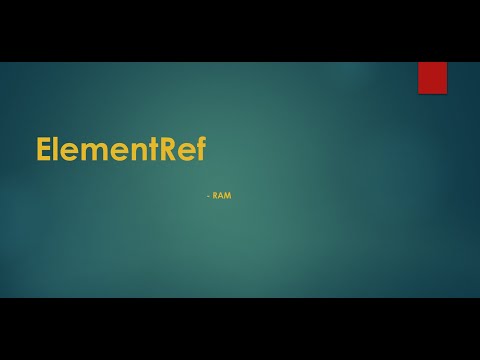 ElementRef in Angular