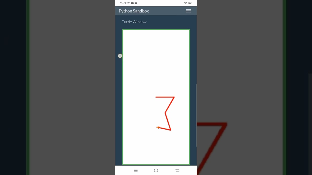 Draw a Colored-filled Star using Turtle module in Python