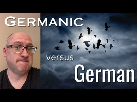 What is the difference between GERMAN and  GERMANIC? Why does it matter?