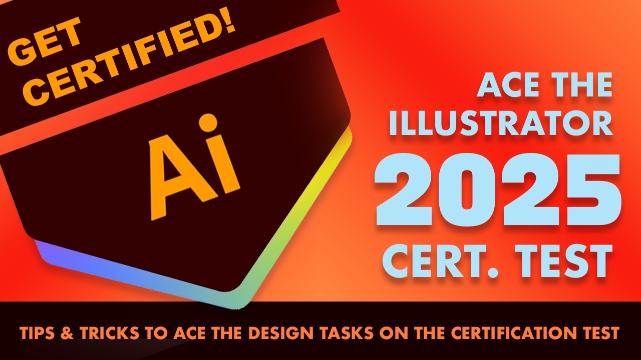 Ace the Adobe Illustrator 2025 Certification Test! 