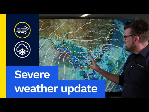 Severe Weather Update Sat 7 Jun 2025: Rain, snow, strong winds & cold for SE Aus this long weekend