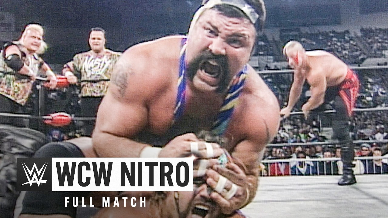 FULL MATCH: Steiner Brothers vs. Nasty Boys vs. Road Warriors: WCW Nitro, April 1, 1996