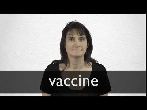 How to pronounce VACCINE in British English