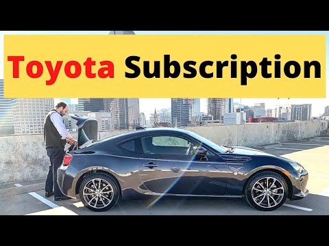 Toyota Launches its 1st Vehicle Subscription Product