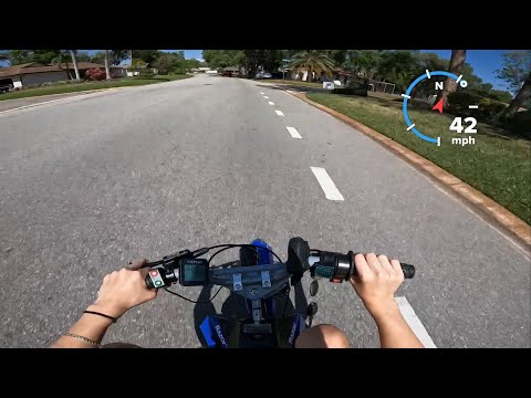 Pure Adrenaline -72v Razor MX350 -Electric Dirt Rocket -TRUE Mini Bike -Electro & Company ULTIMATE🔥