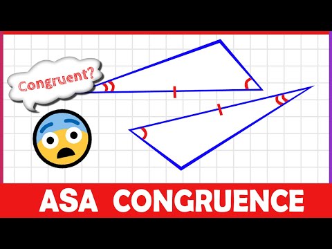 ASA Congruence Theorem of Triangles (2-MINUTE MATH!)