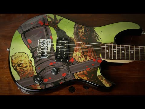 PeaVeY RockMasTeR The WaLkinG DeAD RioT 26 | StringThrU | | Reverb